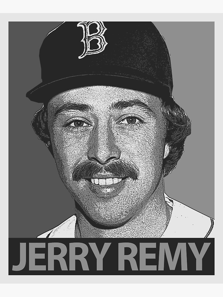 "jerry remy" Sticker by ElissaAlvarez | Redbubble