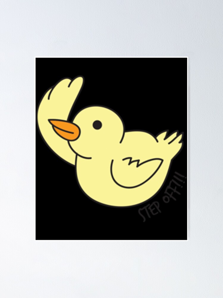 "Duck Step Off Regular Show Premium ." Poster by esperanzaterr | Redbubble