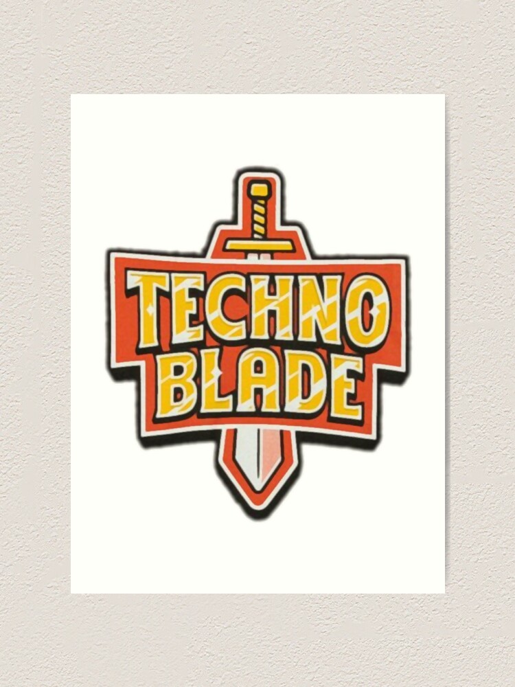 "Technoblade Sword " Art Print for Sale by JamieMiran | Redbubble