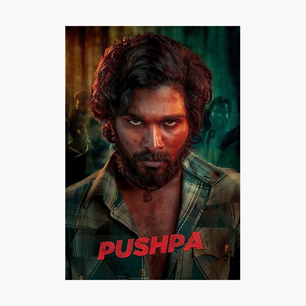 "Pushpa Wallpaper HD Poster" Photographic Print for Sale by Palash ...