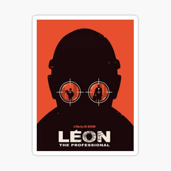 "Leon the professional " Sticker by funnstores009 | Redbubble