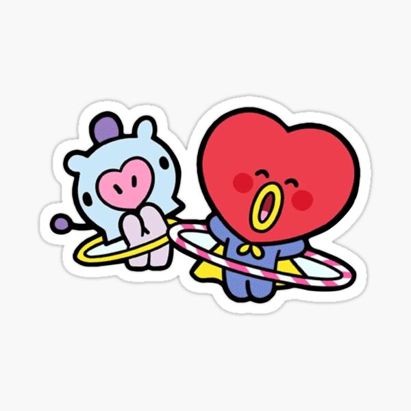 "tata and mang" Sticker by marthaeast | Redbubble