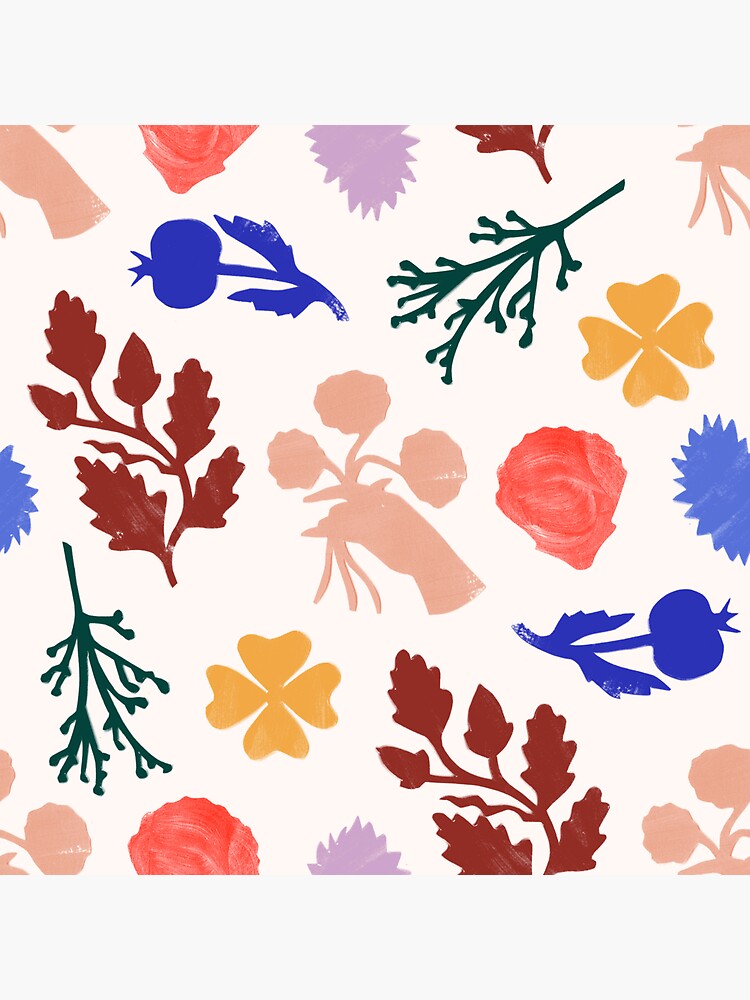 "Nature cutouts" Sticker by inkwellspells | Redbubble