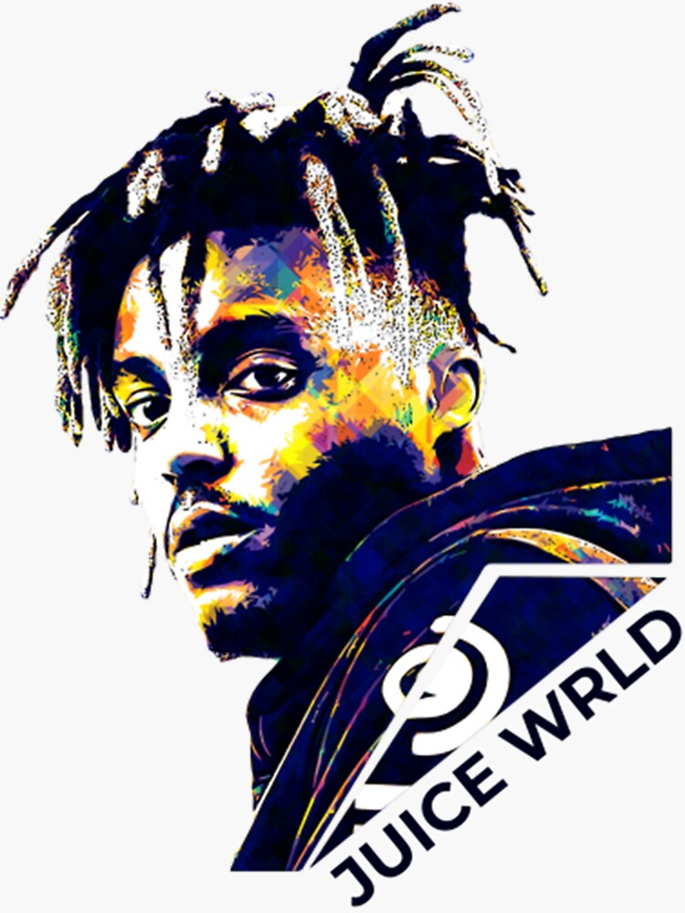 "Juice wrld " Sticker by RonDan2 | Redbubble