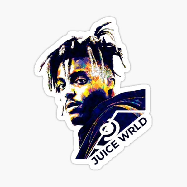 "Juice wrld " Sticker by RonDan2 | Redbubble
