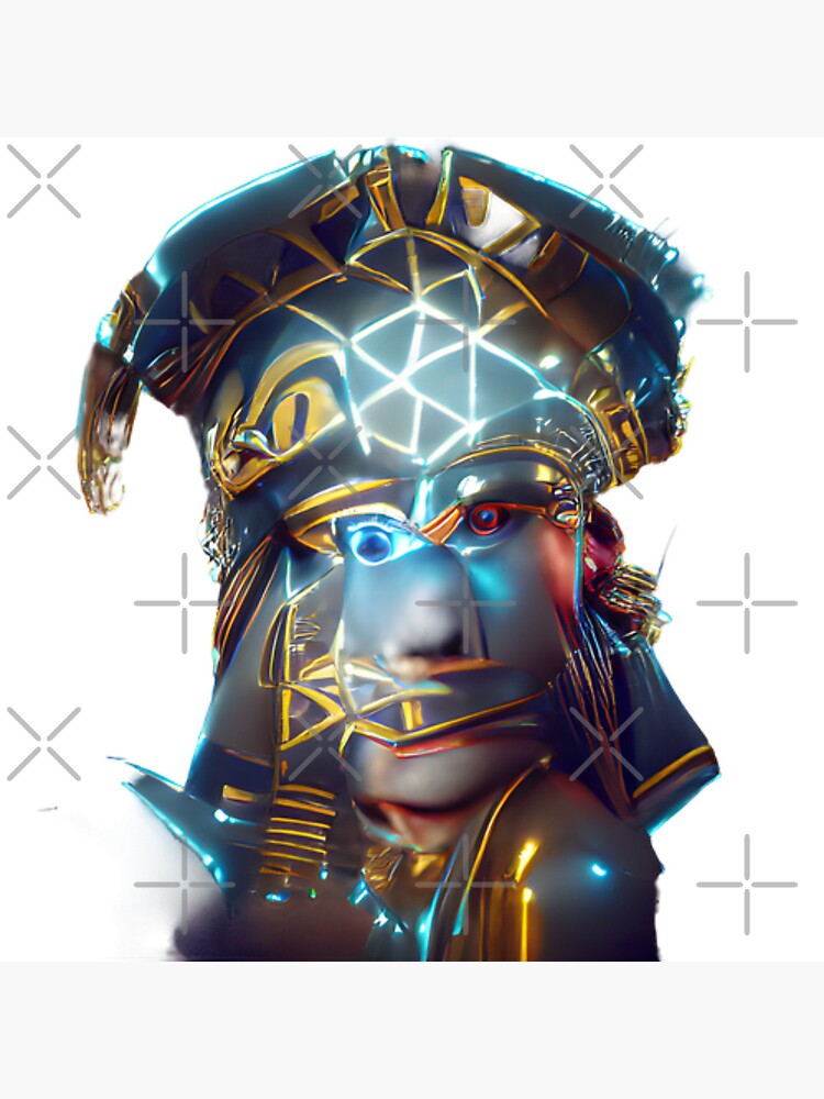 "74 - character, profile - AI generated digital artwork - Divine portal ...