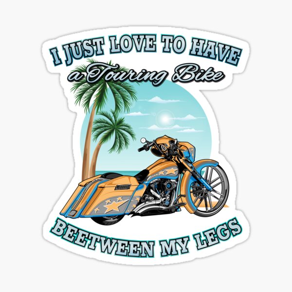 "I just love to have a touring bike between my legs, Put the fun ...