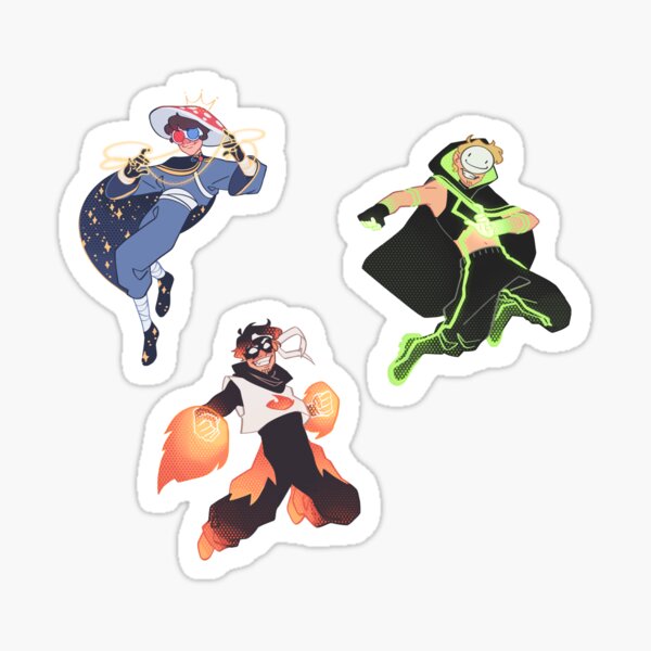 "Superhero Dream Team - Dream SMP" Sticker for Sale by Kyri45 | Redbubble