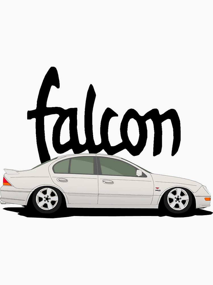 "Ford Falcon AU XR8" Sticker for Sale by sebastiasti | Redbubble