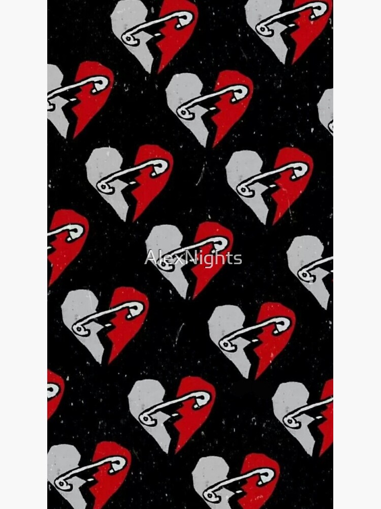 " BROKEN HEART " Poster for Sale by AlexNights | Redbubble