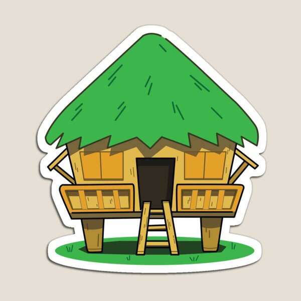 "Bahay Kubo " Magnet for Sale by Rosarine | Redbubble