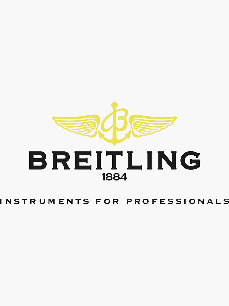 "Colossal Breitling Hype Merch" Sticker by abrilbella | Redbubble