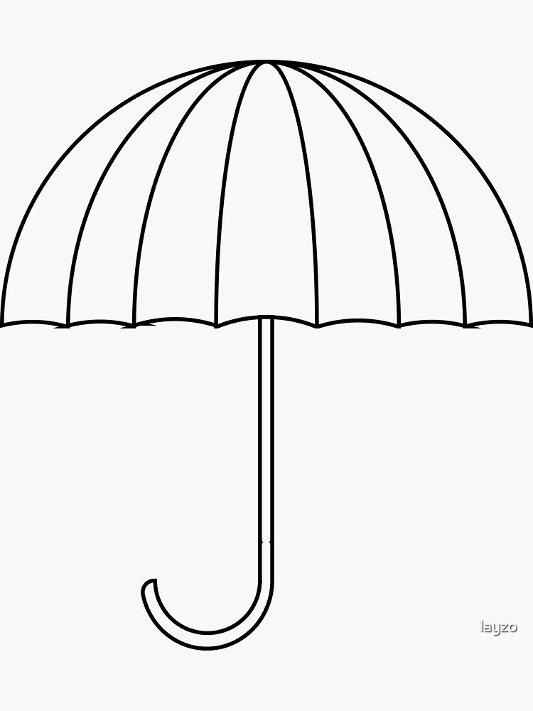 "Ambrella umbrella beautiful simple adorable UMBRELLA ACADEMY" Sticker ...