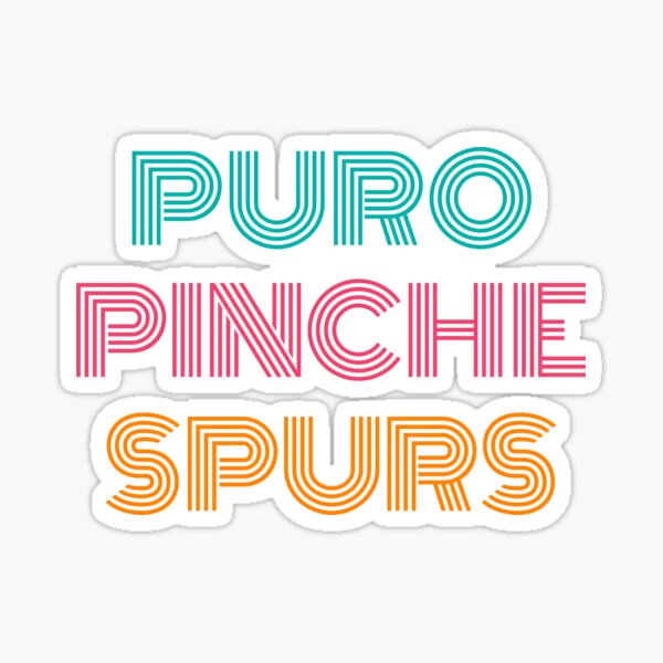 "Puro Spurs Fiesta Colorway" Sticker by 2shotssa | Redbubble