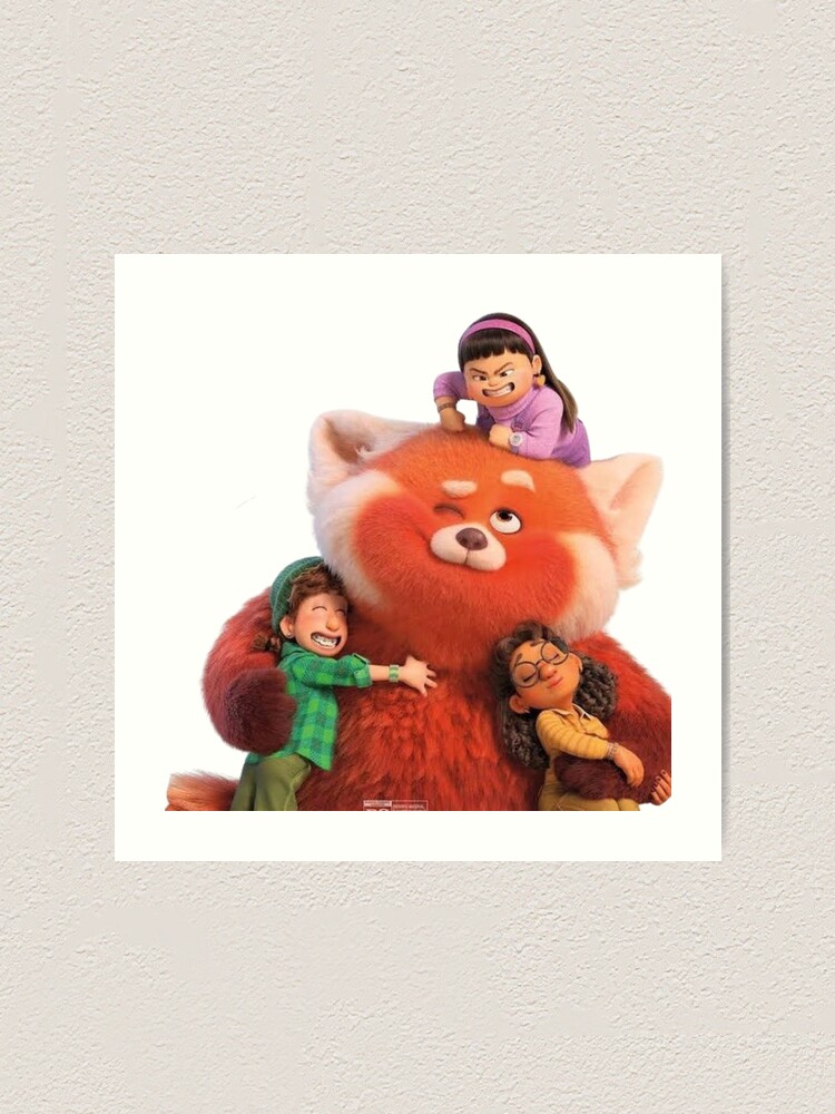 "turning red" Art Print by metaprint01 | Redbubble