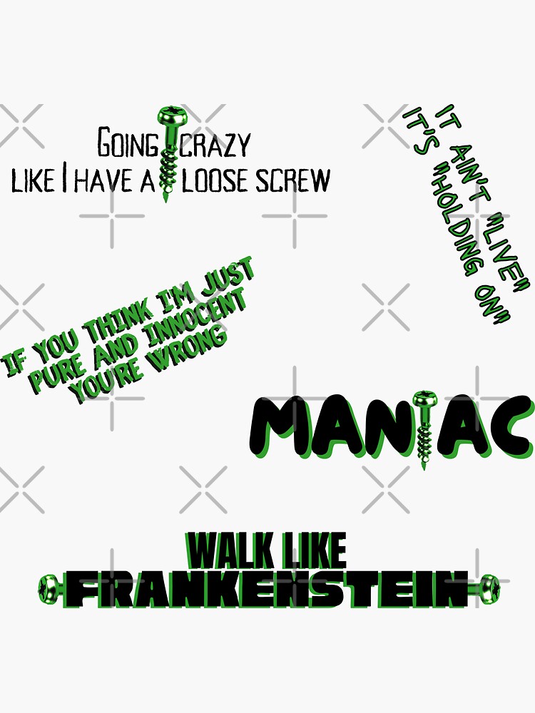 "Stray Kids Maniac Sticker pack" Sticker for Sale by puki-ycdi | Redbubble