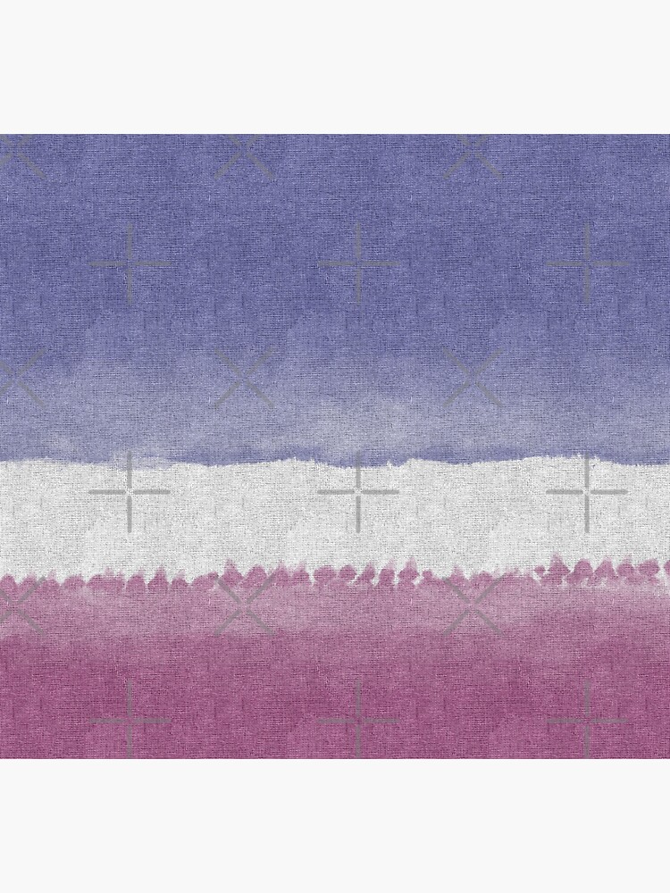 "Periwinkle & Raspberry Tie-Dye" Sticker by LozMac | Redbubble