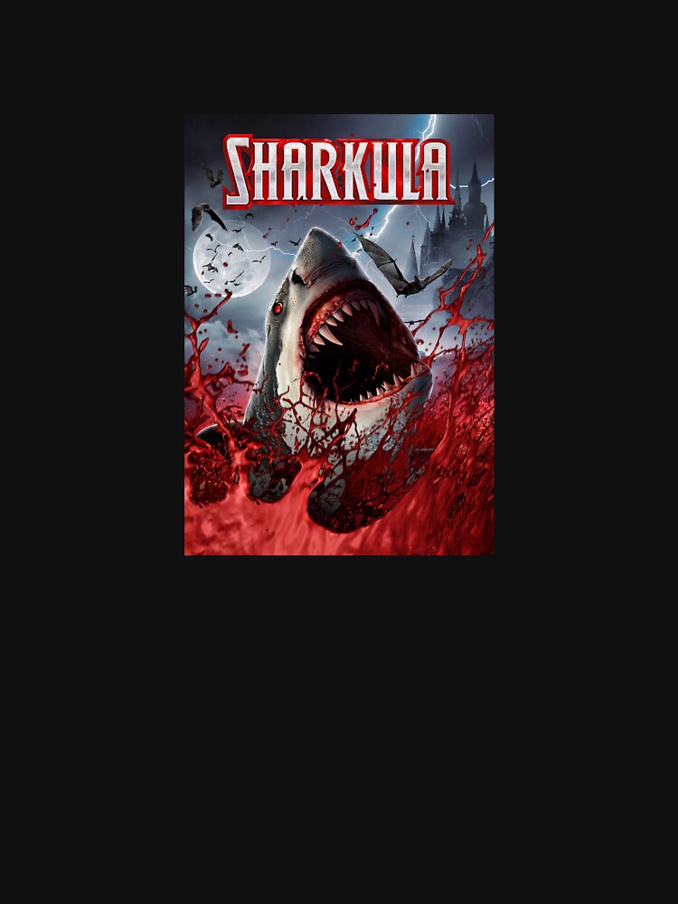 "Sharkula" Essential T-Shirt for Sale by wildeyemovies | Redbubble