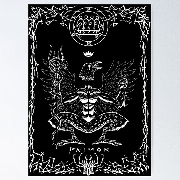 "PAIMON" Poster for Sale by Krobilad | Redbubble