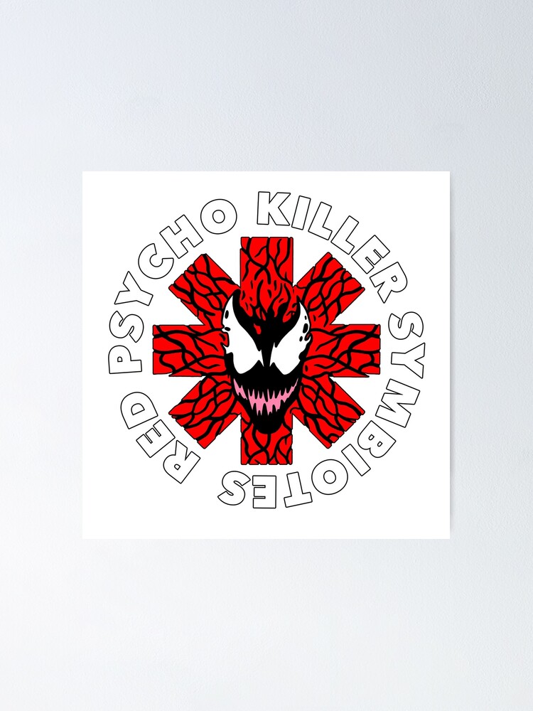 "Carnage Red Psycho Killer Symbiotes" Poster for Sale by Jhowziin ...