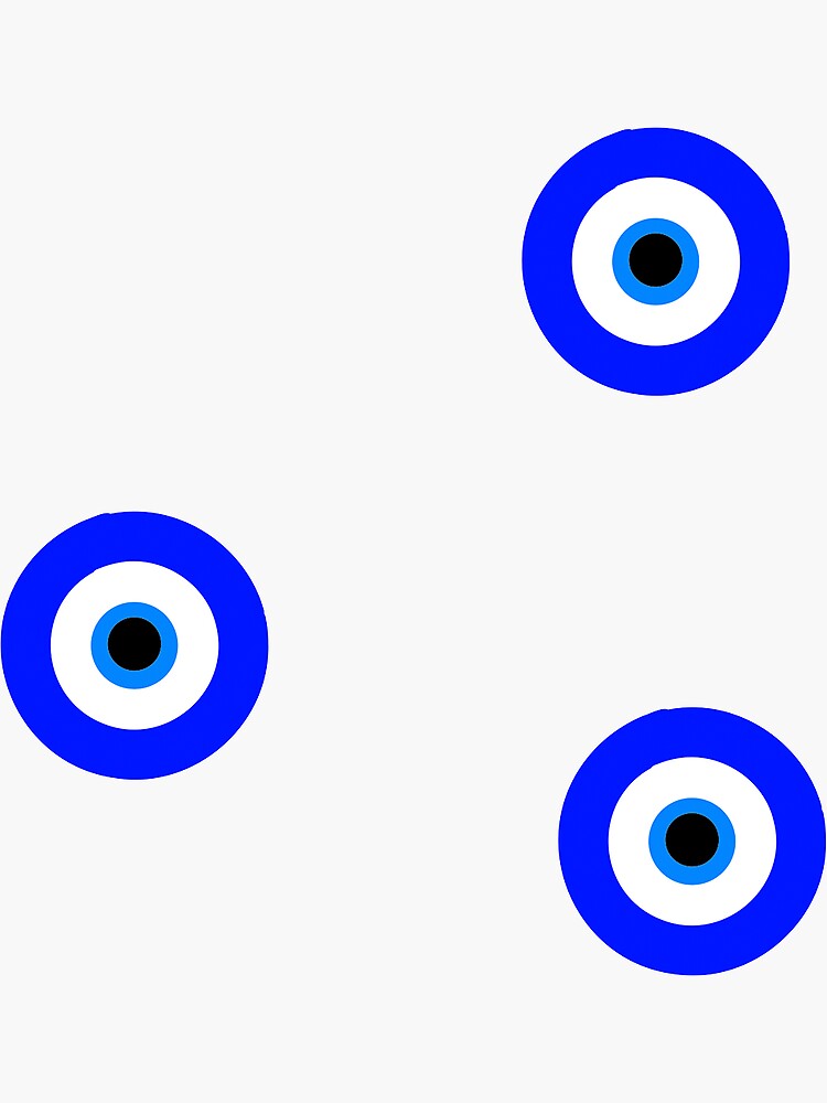 "nazar amulet to ward off evil eye " Sticker by sophiagoldstone | Redbubble