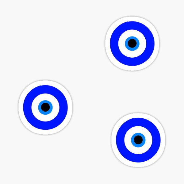 "nazar amulet to ward off evil eye " Sticker by sophiagoldstone | Redbubble