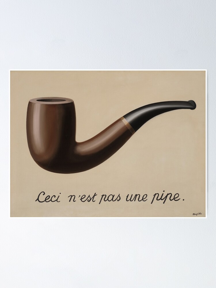 "Rene Magritte The Treachery of Images, 1929 - Pipe - Rene Magritte ...