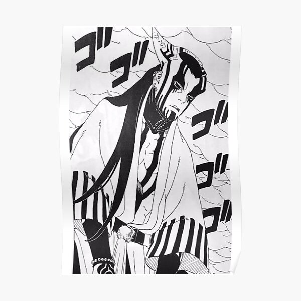 "Jigen & Isshiki Ōtsutsuki" Poster by AnikroZzz | Redbubble