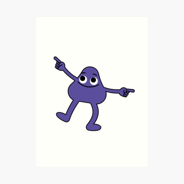 "Mr. Men dance cartoon " Art Print for Sale by Dieuwkeg | Redbubble