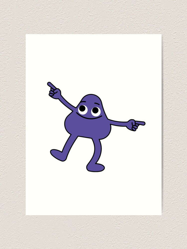 "Mr. Men dance cartoon " Art Print for Sale by Dieuwkeg | Redbubble