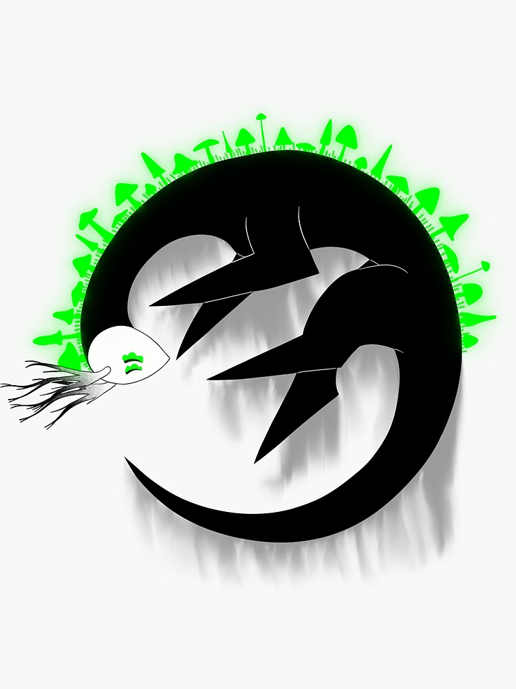 "Yet Another Eldritch Deer" Sticker by OllieDollie979 | Redbubble