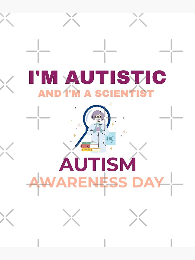 Póster «Soy autista y soy científico - día de concientización sobre el ...