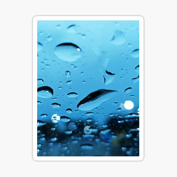 " Raindrops" Sticker by Diversidade | Redbubble