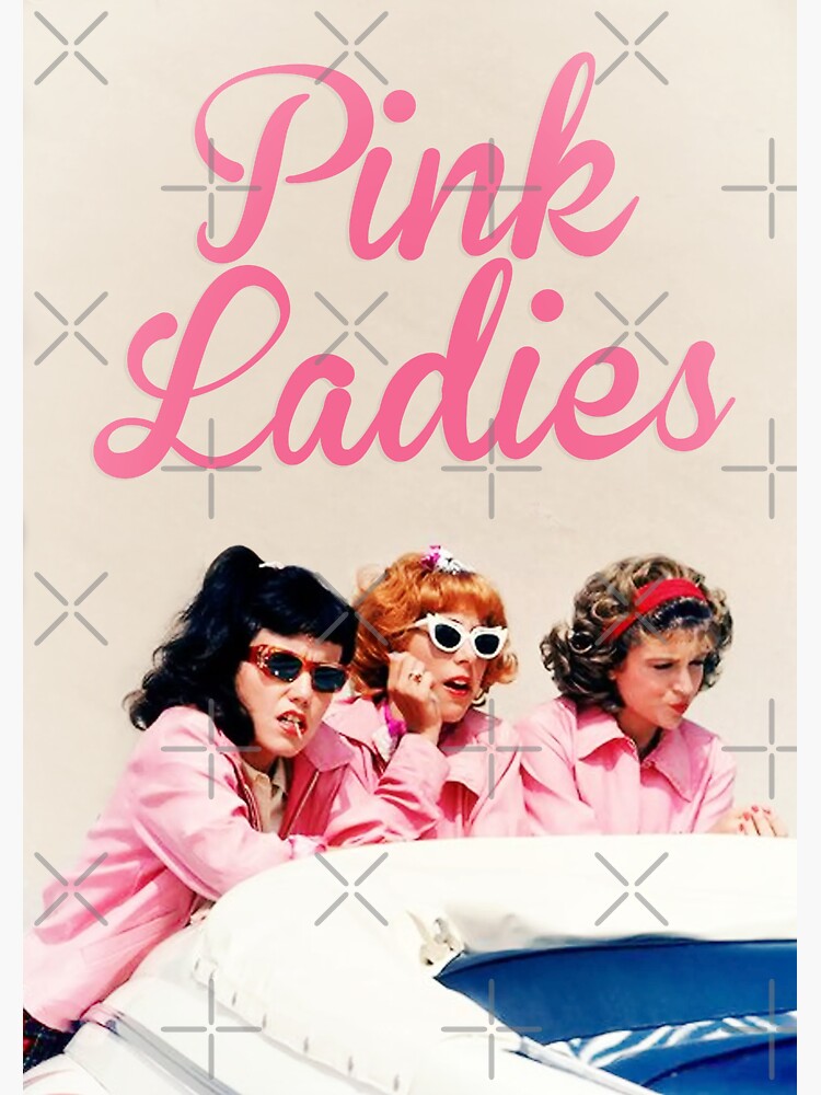"Pink Ladies Grease movie" Sticker by Genlon | Redbubble
