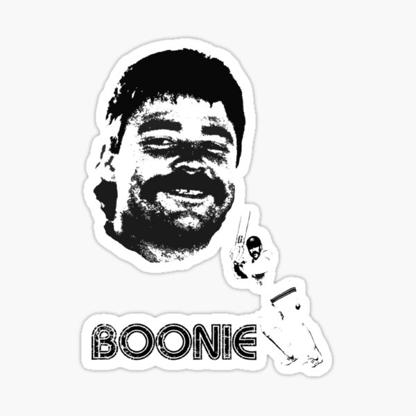 "David Boon Boonie Cricket 1980's Sticker" Sticker for Sale by ...