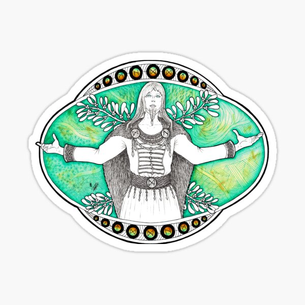 "Balder" Sticker by Varvarg | Redbubble