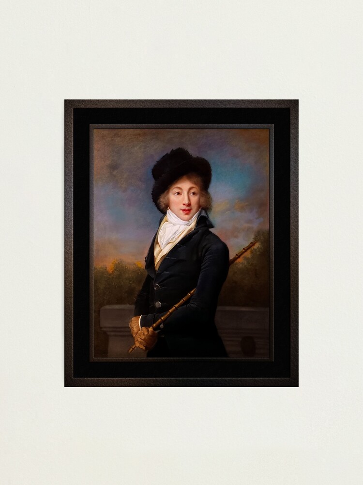 "Portrait of Auguste Vestris by Adèle Romany Remastered Xzendor7 ...