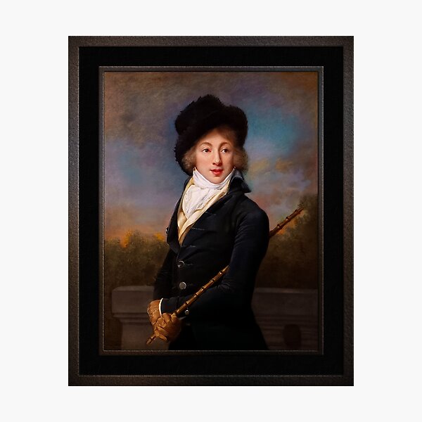 "Portrait of Auguste Vestris by Adèle Romany Remastered Xzendor7 ...