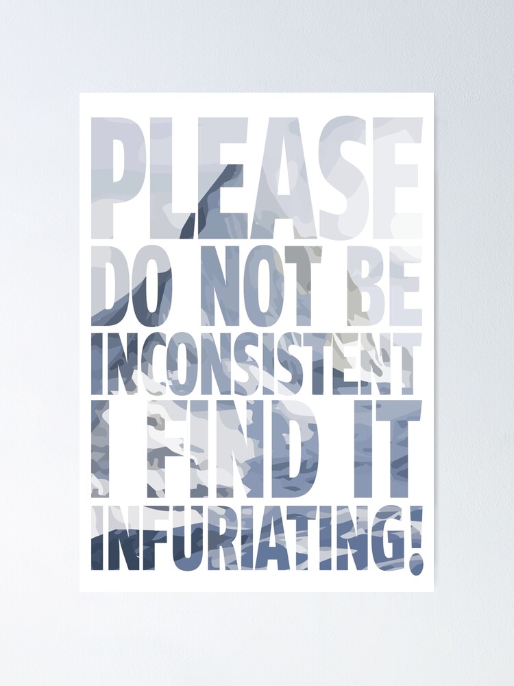 "Please. Do not." Poster by onelasttrick | Redbubble