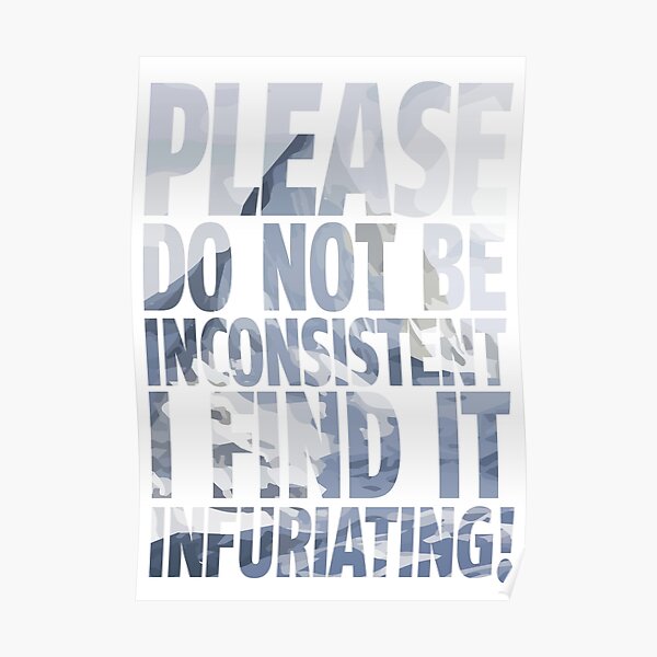 "Please. Do not." Poster by onelasttrick | Redbubble