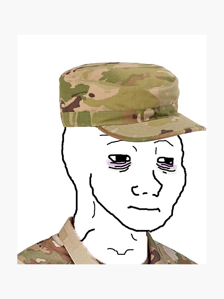 "Average Soldier/Airman" Sticker for Sale by heedong1234 | Redbubble