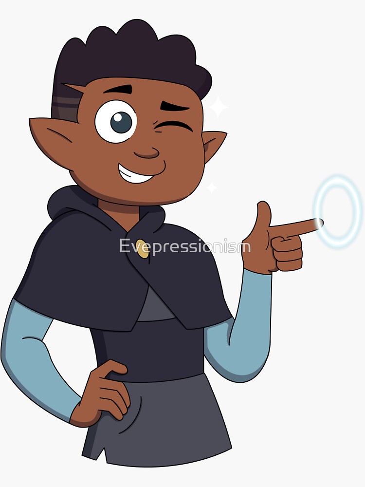 "Gus Porter The Owl House" Sticker for Sale by Evepressionism | Redbubble