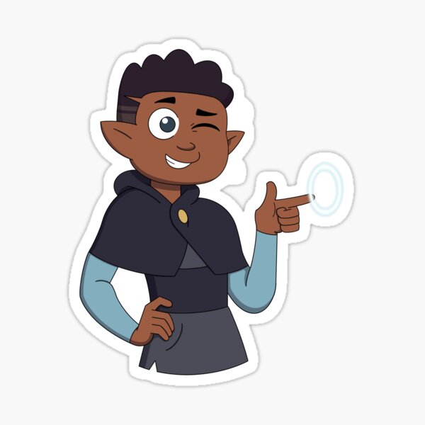 "Gus Porter The Owl House" Sticker for Sale by Evepressionism | Redbubble