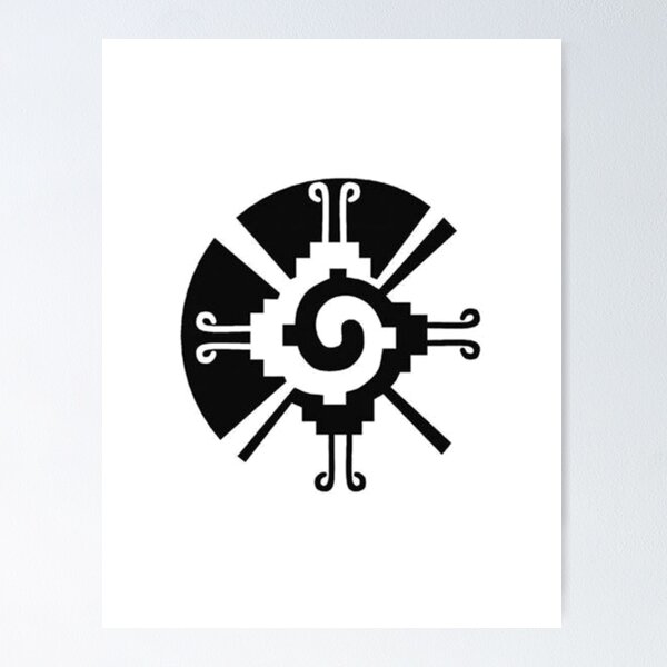 "Hunab Ku is an ancient Mayan symbol" Poster for Sale by Raisa ...