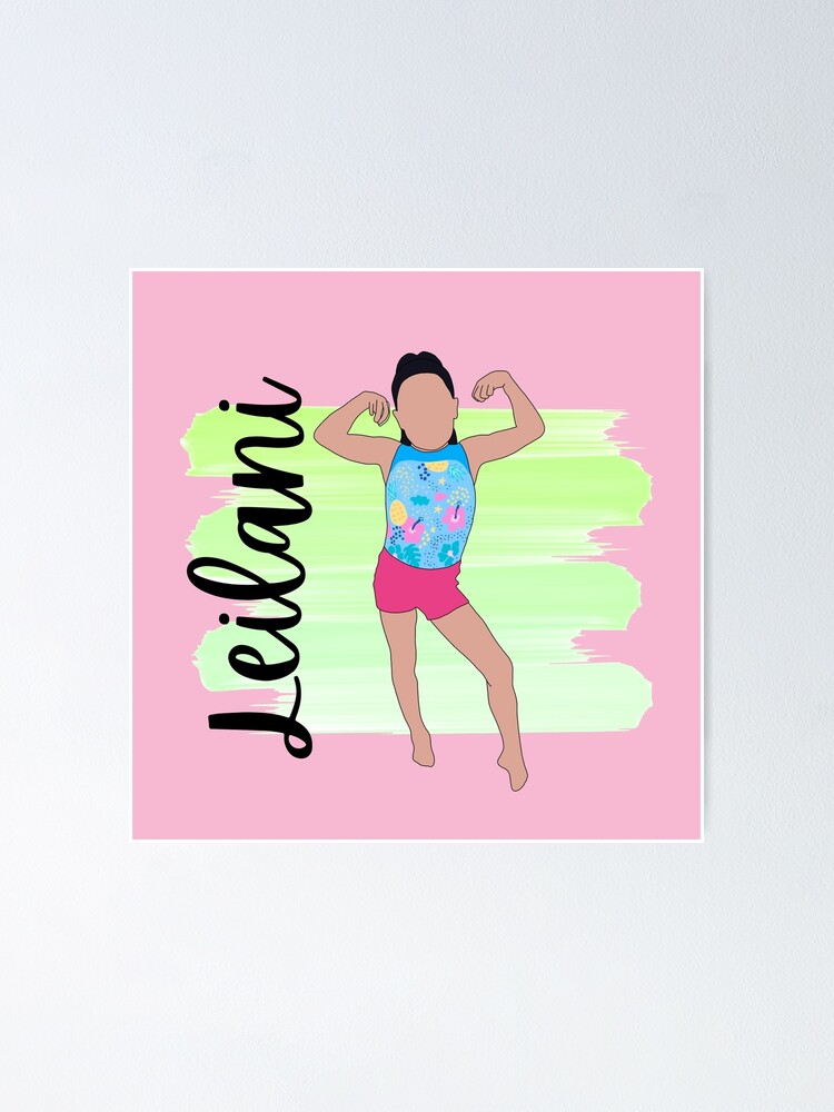 Póster «Leilani personalizado» de GCDIllustrated | Redbubble
