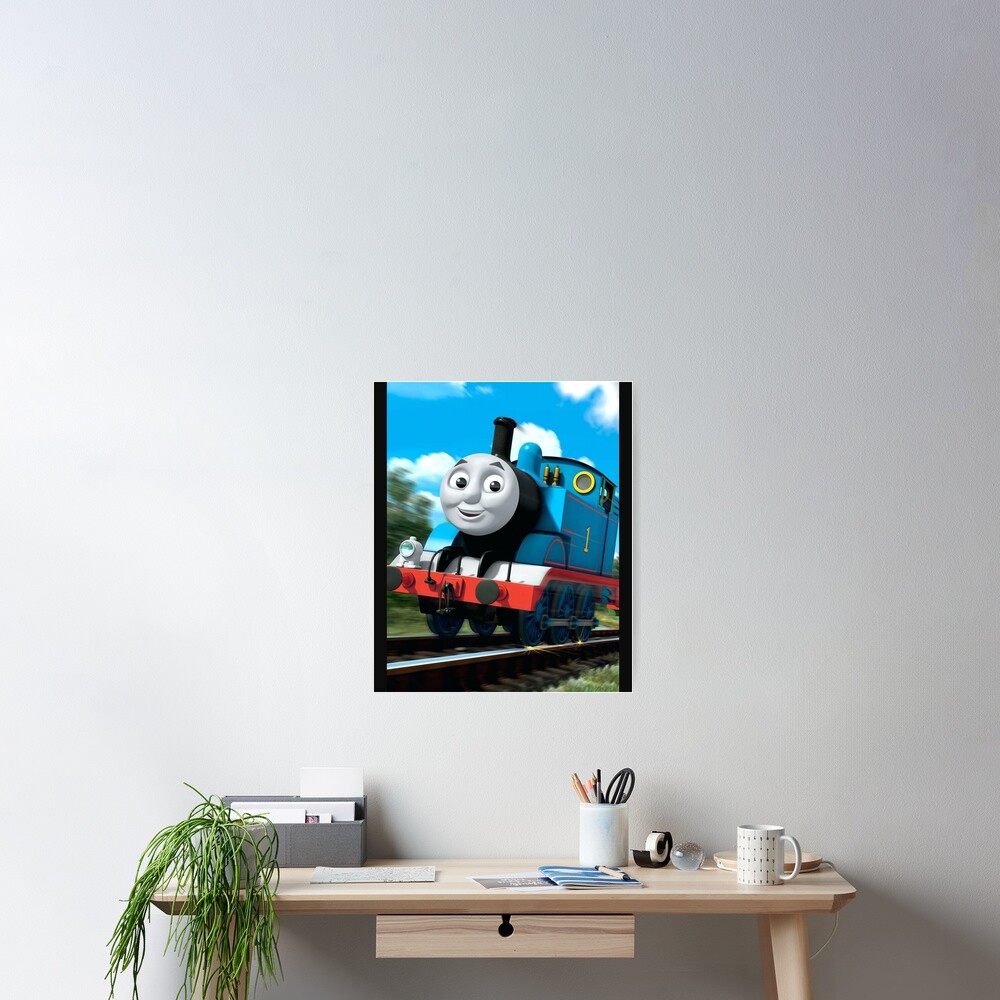 "Thomas the train and friends trio " Poster for Sale by LUVTEXTILES65 ...