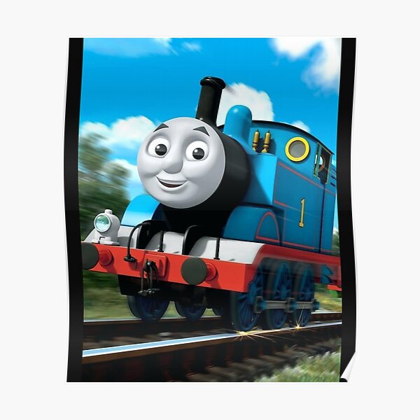 "Thomas the train and friends trio " Poster for Sale by LUVTEXTILES65 ...