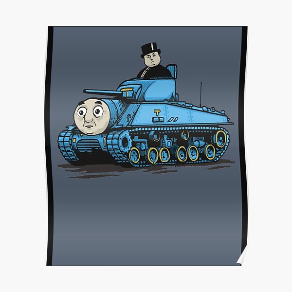 "Thomas The Train " Poster by LUVTEXTILES65 | Redbubble