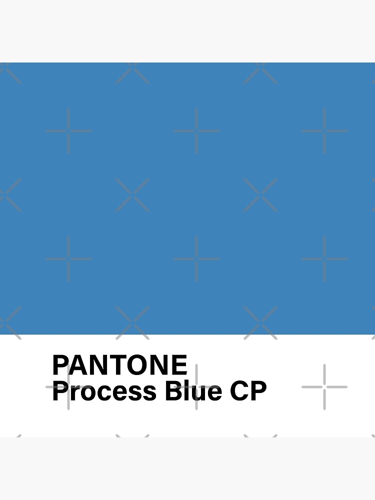 "PANTONE Process Blue CP" Art Print for Sale by princessmi-com | Redbubble