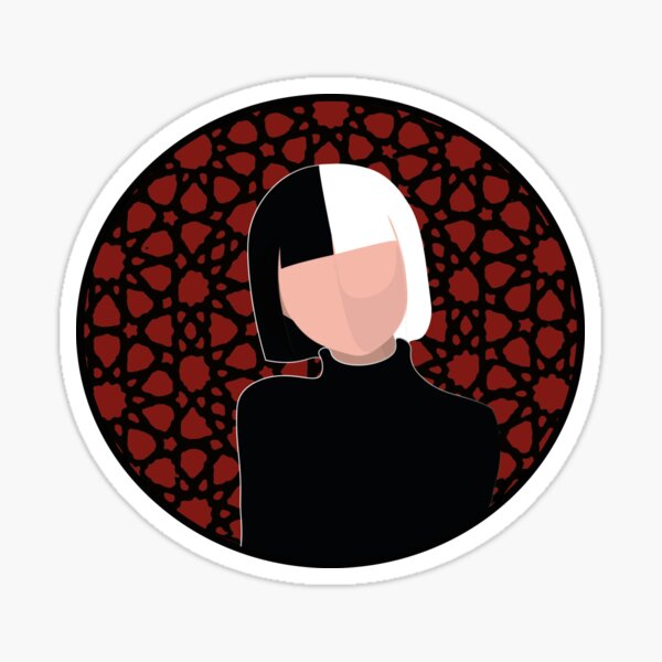 "Sia with a Moroccan touch" Sticker by siaart22 | Redbubble